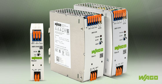 WAGO ECO2 Series Power Supplies from AutomationDirect