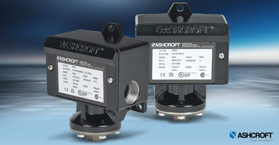 Ashcroft B-Series Mechanical Pressure Switches