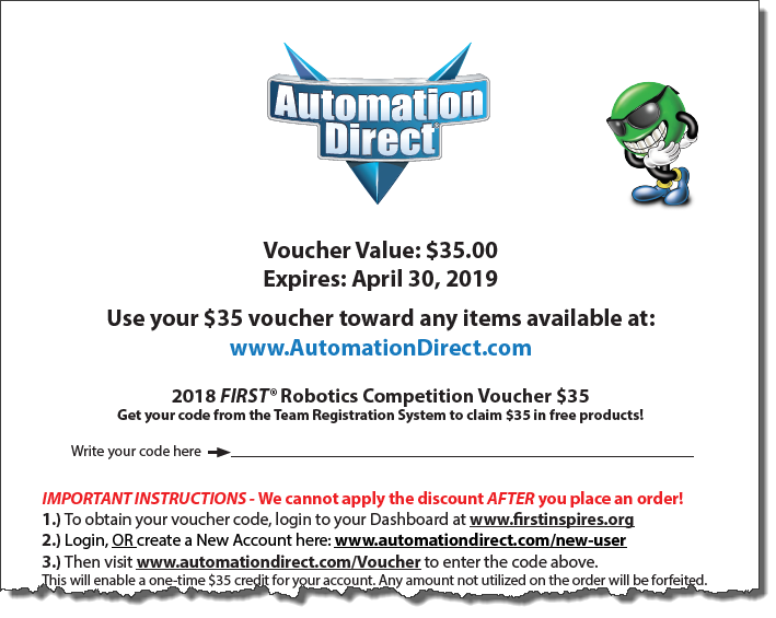 2019 FIRST Robotics Competition | Library.Automationdirect.com