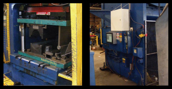 Automation System Retrofit Transforms 175-ton Hydraulic Forming Press