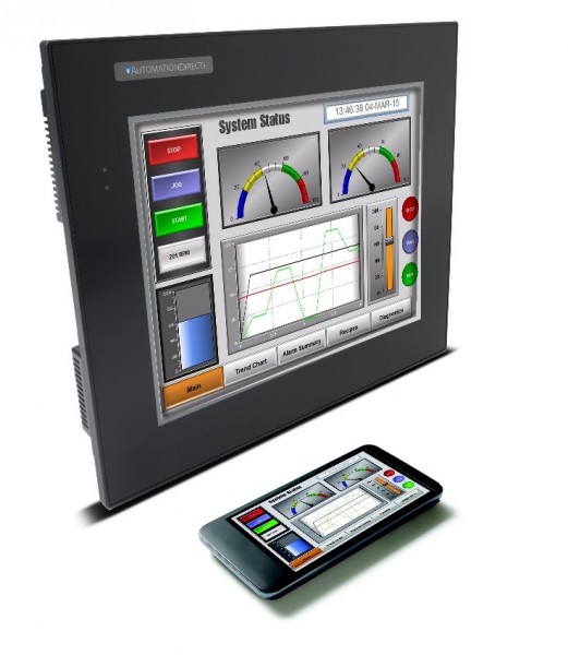 Remote Monitoring with Embedded HMIs | Library.AutomationDirect