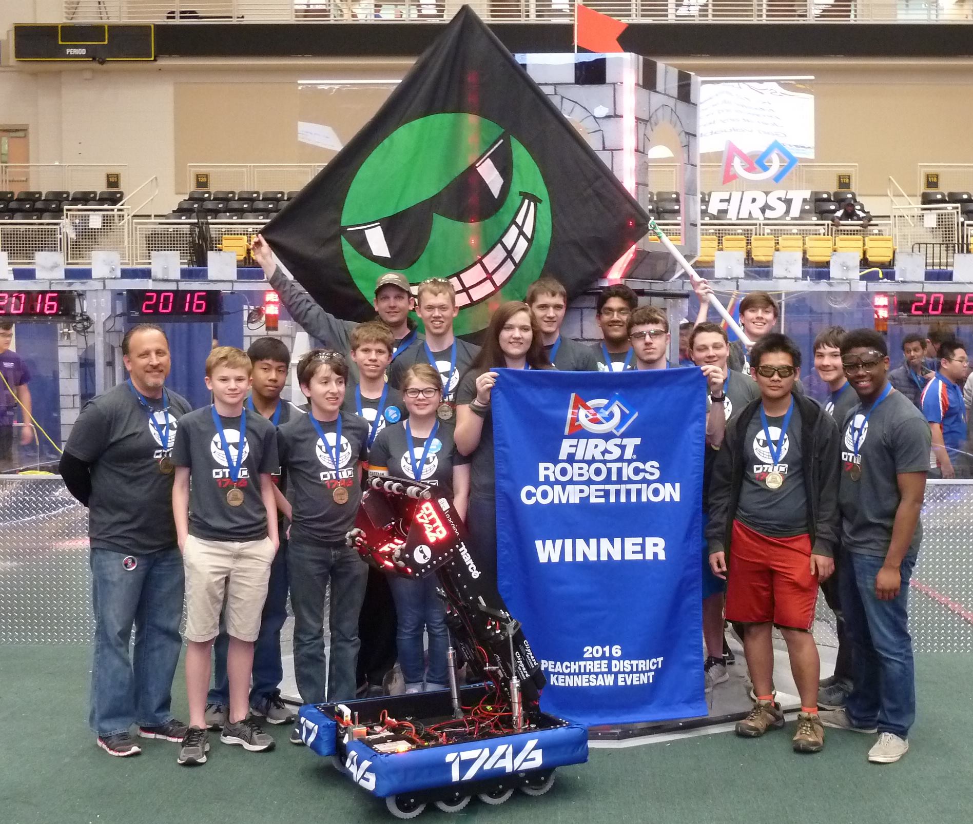 Team Otto Scores Big at Georgia FIRST Robotics Competition