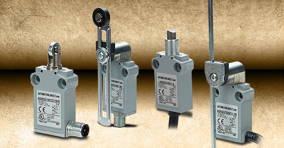 More Compact Limit Switch Connection Options from AutomationDirect