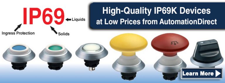 What is IP69K? By AutomationDirect.com