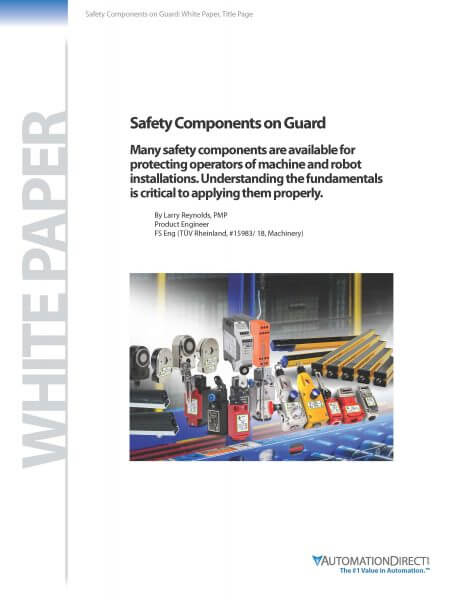 Safety Components on Guard | White Paper | Library.AutomationDirect