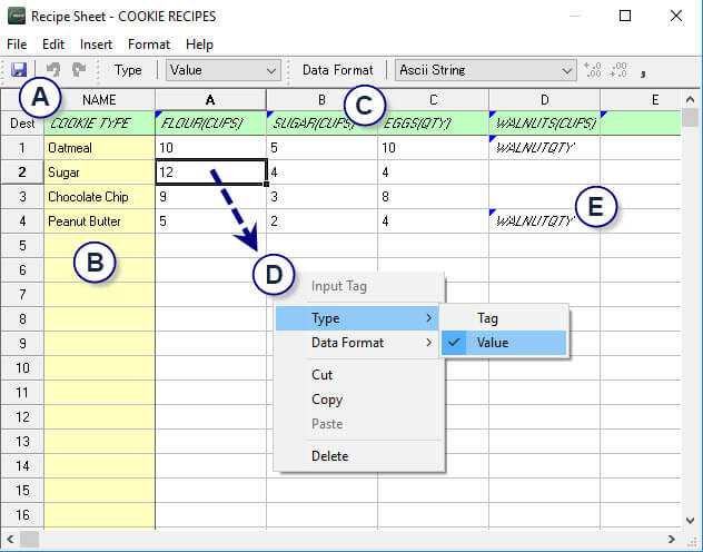 Understanding the Advanced Recipe Function of the C-more® Touch Panel