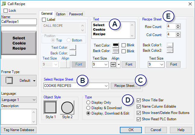 Understanding the Advanced Recipe Function of the C-more® Touch Panel