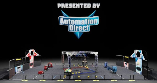 VR Simulation of the 2020 FIRST Robotics Infinite Recharge Game Field ...