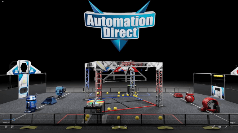 OCULUS QUEST VR Simulation of the 2020 FIRST Robotics Infinite Recharge ...