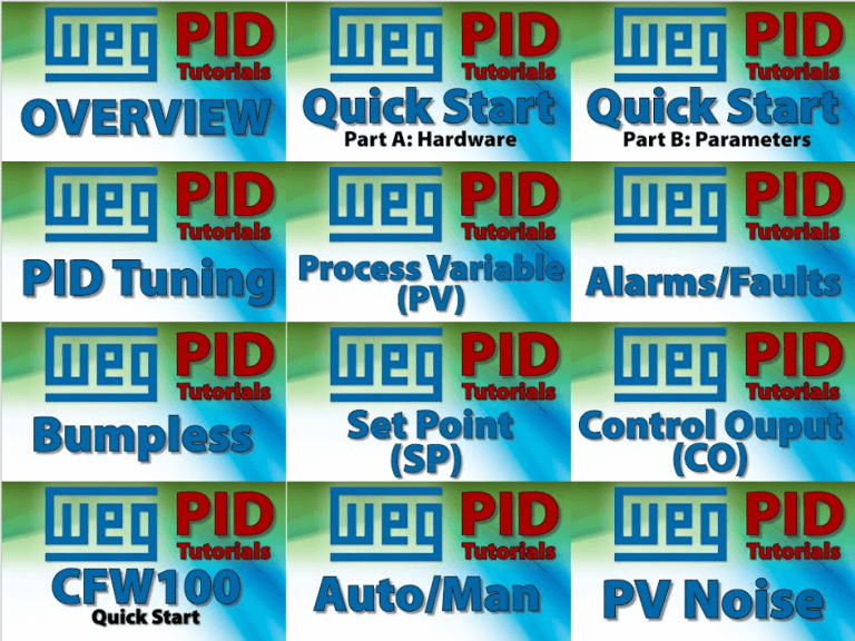 WEG VFD PID Resource Page | Library.Automationdirect.com