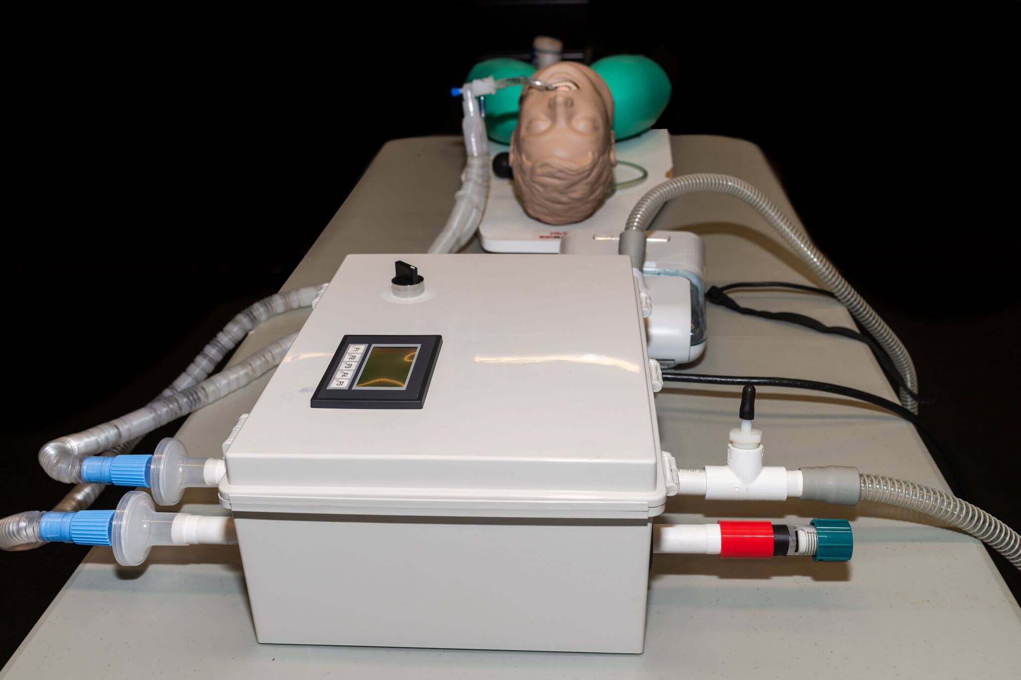 CLICK PLC and C-more Integral for Emergency Ventilator