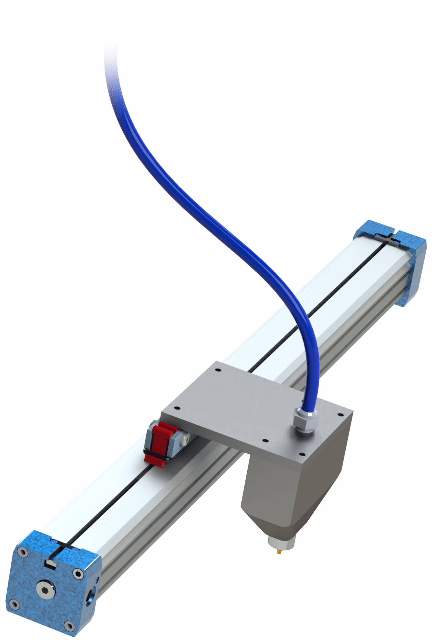 Rodless Cylinders Provide a Compact Pneumatic Linear Motion Option