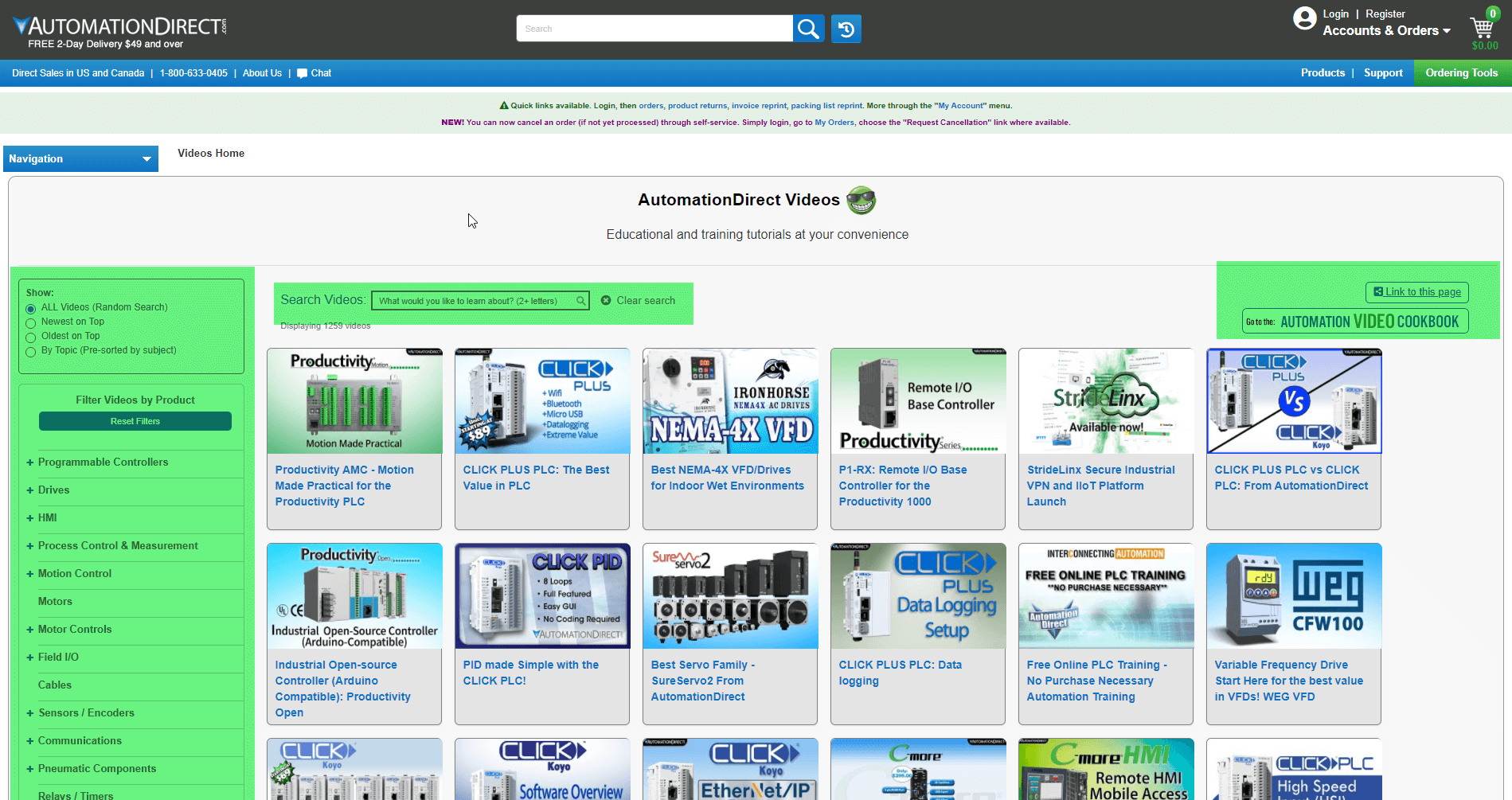 AutomationDirect Videos | Library.AutomationDirect.com