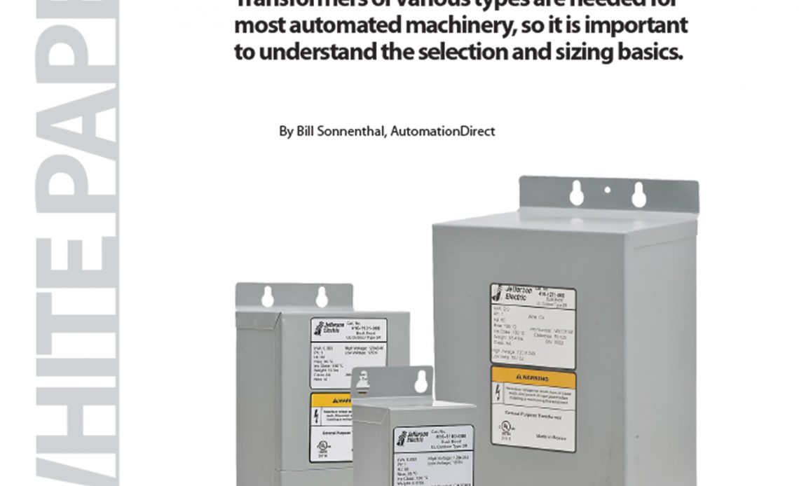 Select the Right Transformer for Your Application | White Paper