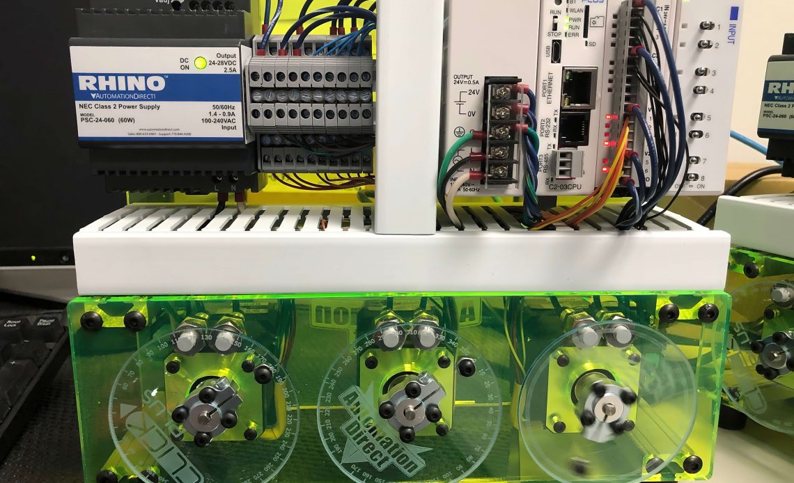 Practical Motion Control Using Micro-PLCs