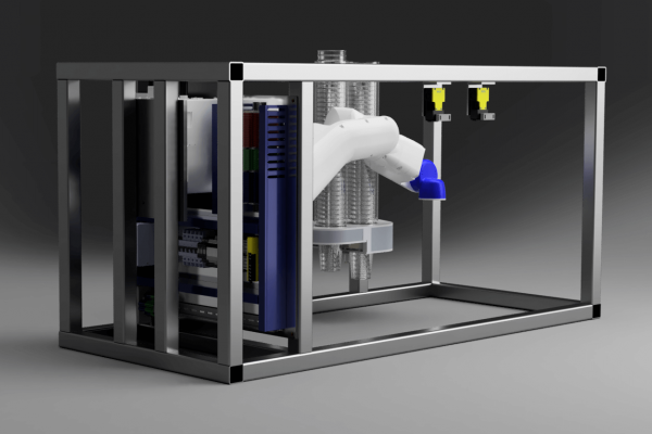 Robotic Beer Dispenser Hits the Ground Running