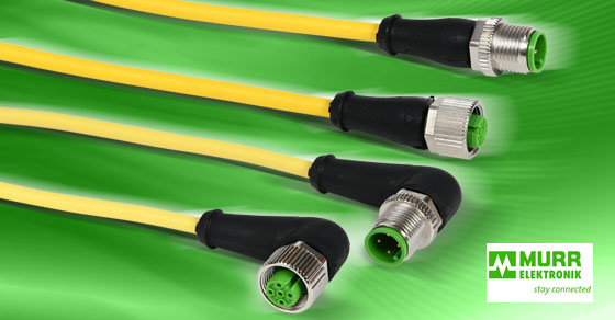 Murrelektronik A-Coded Sensor and Signal Connection Cables