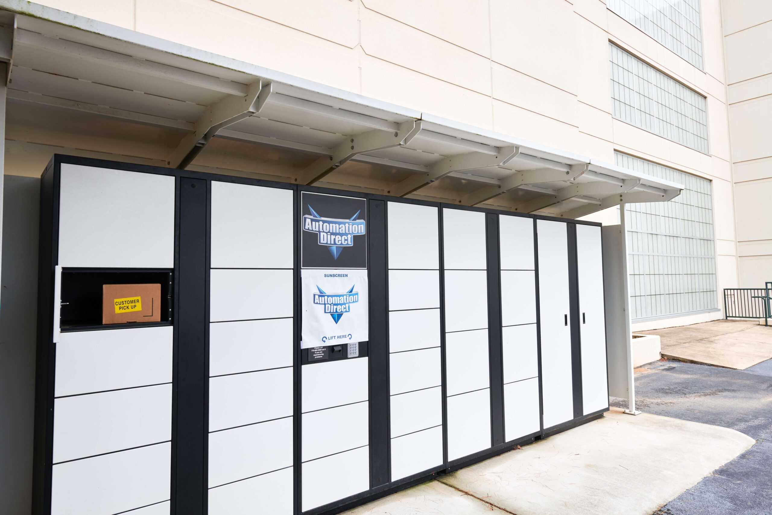 AutomationDirect Now Offers Convenient Customer Pickup Lockers