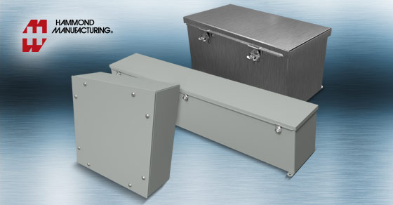 New Additions of Quality Hammond Enclosure Products