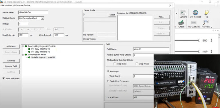 The Do-more Way – Easy Industrial Communication with No-Code Modbus