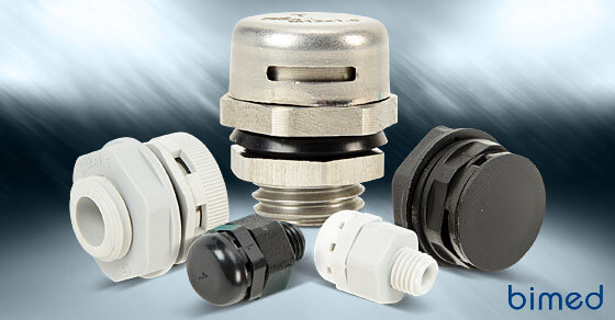 Bimed Pressure Compensators and Vent Plugs