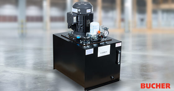 Bucher Hydraulic HPUs, Heat Exchangers, and Solenoid Valves