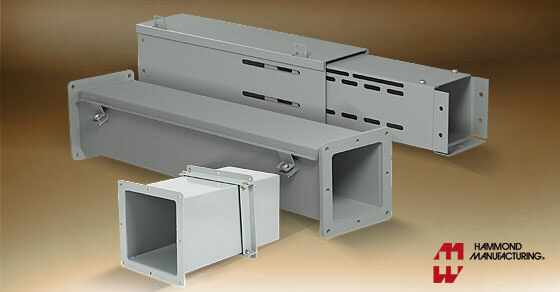 More Hammond Lay-in and Pull-Through Wireway Options