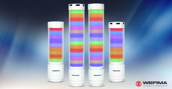 More WERMA eSIGN Series LED Signal Towers