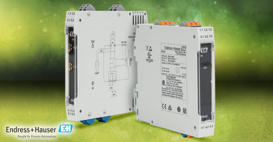 Endress+Hauser Intrinsically Safe Analog Input Isolators