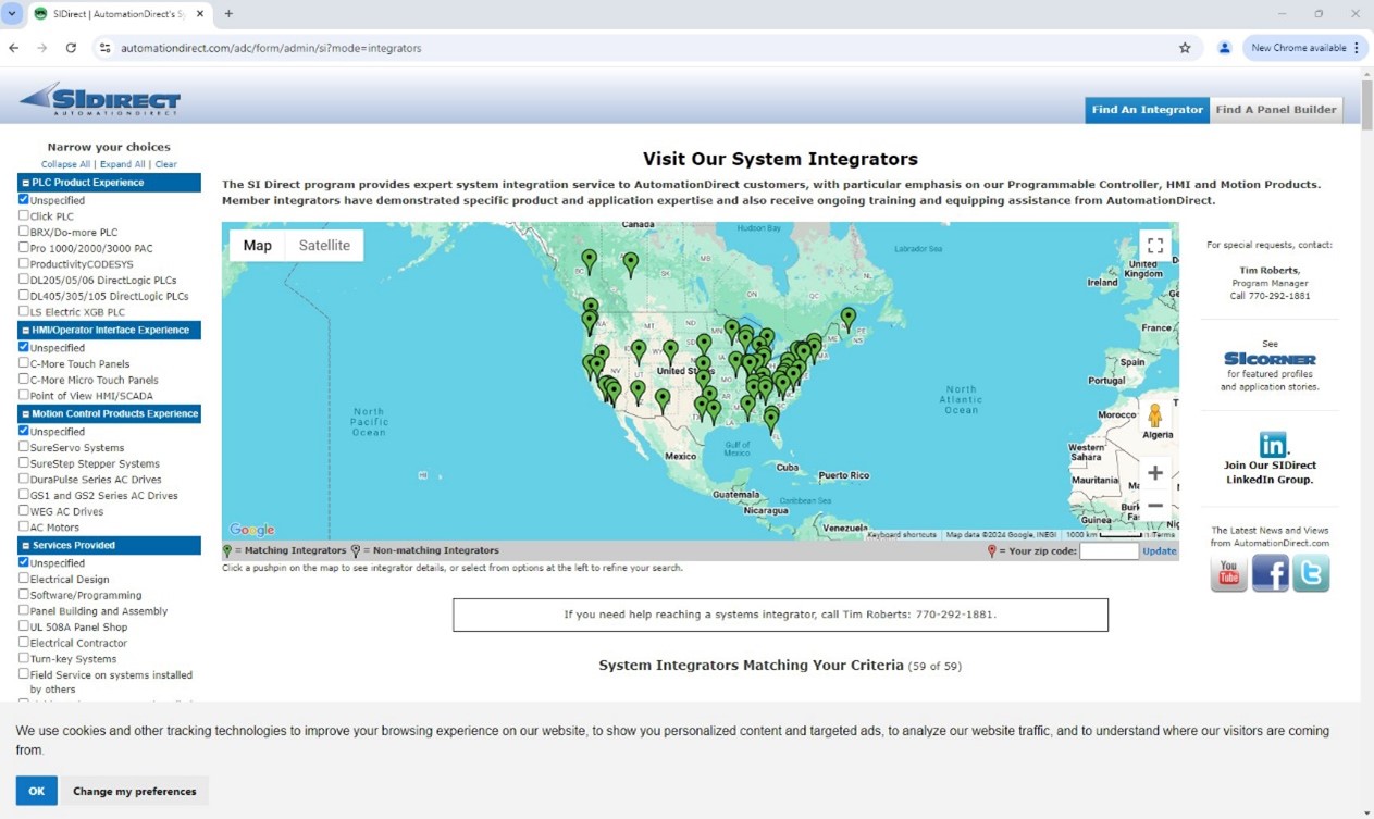 SIDirect: AutomationDirect’s Systems Integrator Program