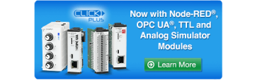 New Option Slot and Stackable I/O Modules for the CLICK PLC Family