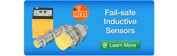 ifm Fail-safe Inductive Sensors from AutomationDirect