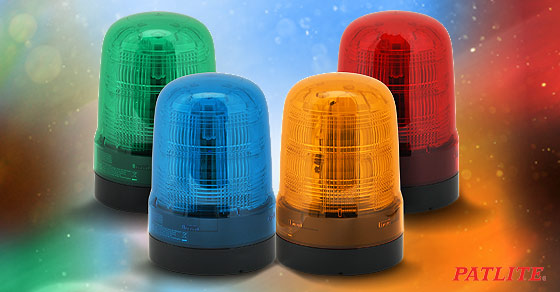 Patlite Visual and Audible-Visual Industrial Signal Beacons