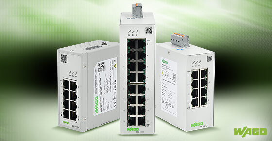 WAGO Lean Managed Ethernet Switches from AutomationDirect