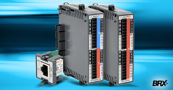 More BRX PLC DC I/O and Pluggable Option Modules