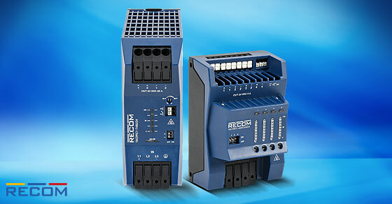 RECOM Power RACPRO1 Series Power Supplies and Circuit Protectors